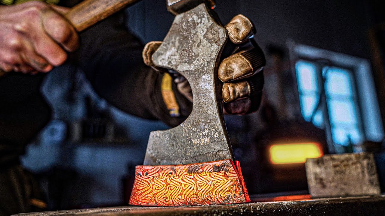 Reverse Taco Technique With Damascus Steel