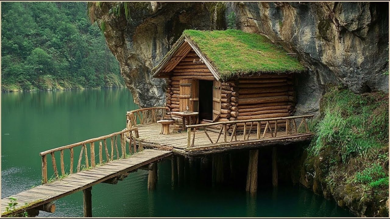 Primitive Technology: 1 Years Survival And Build In The Wild