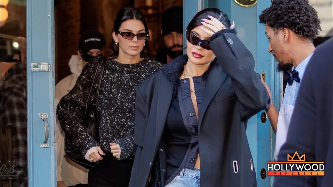 Kendall & Kylie Jenner shop at BODE in New York City