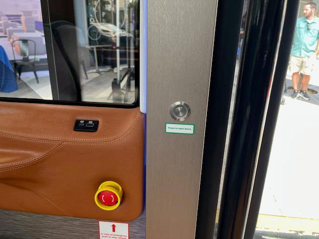 See photos of new self-driving shuttle roaming downtown West Palm Beach