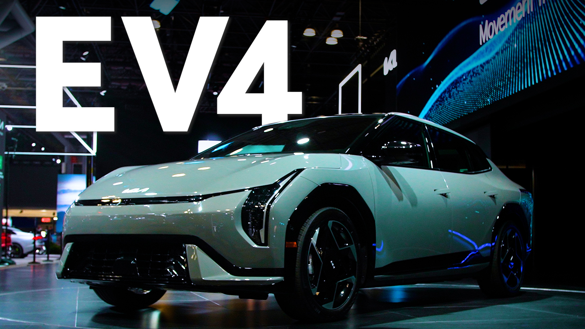 2025 New York Auto Show: 2026 Kia EV4