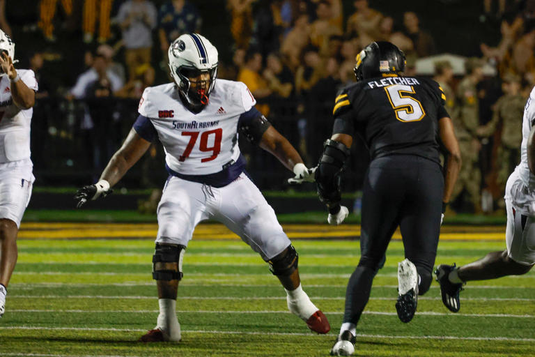 Wisconsin reportedly in contact with South Alabama transfer tackle ...