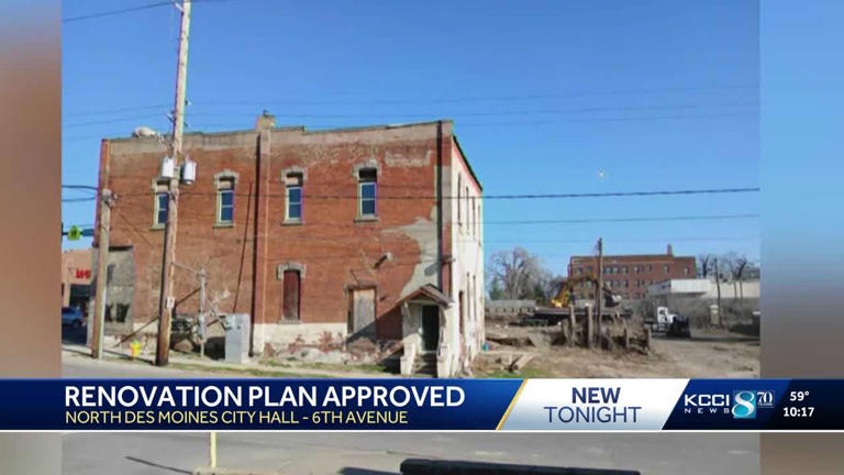 Renovations approved for old North Des Moines City Hall building