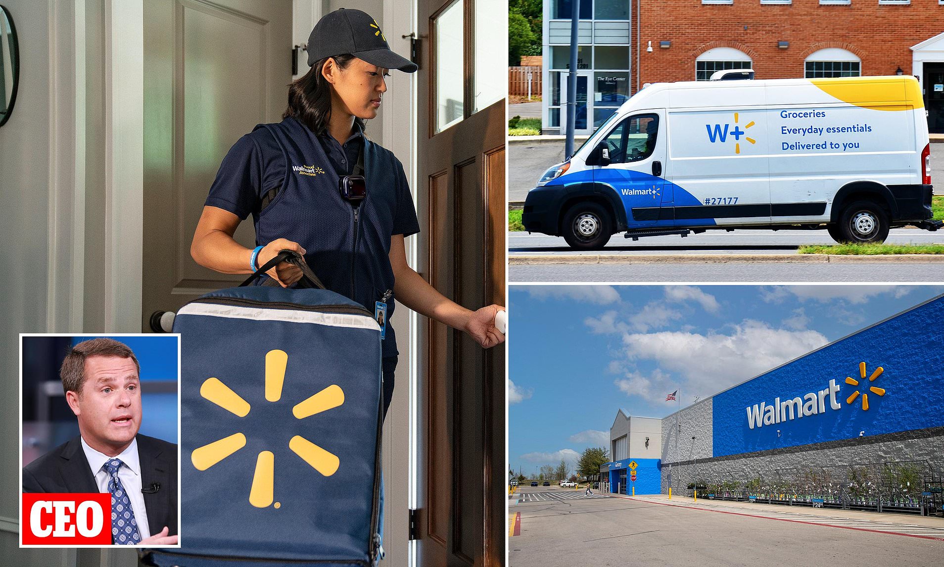 Walmart just took a big swing at Amazon in the battle for your doorstep
