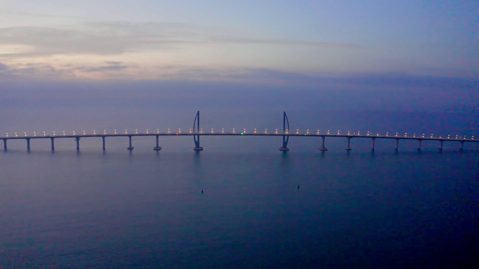The Hong Kong-Zhuhai-Macau Bridge: Drone Reveals Engineering Wonder