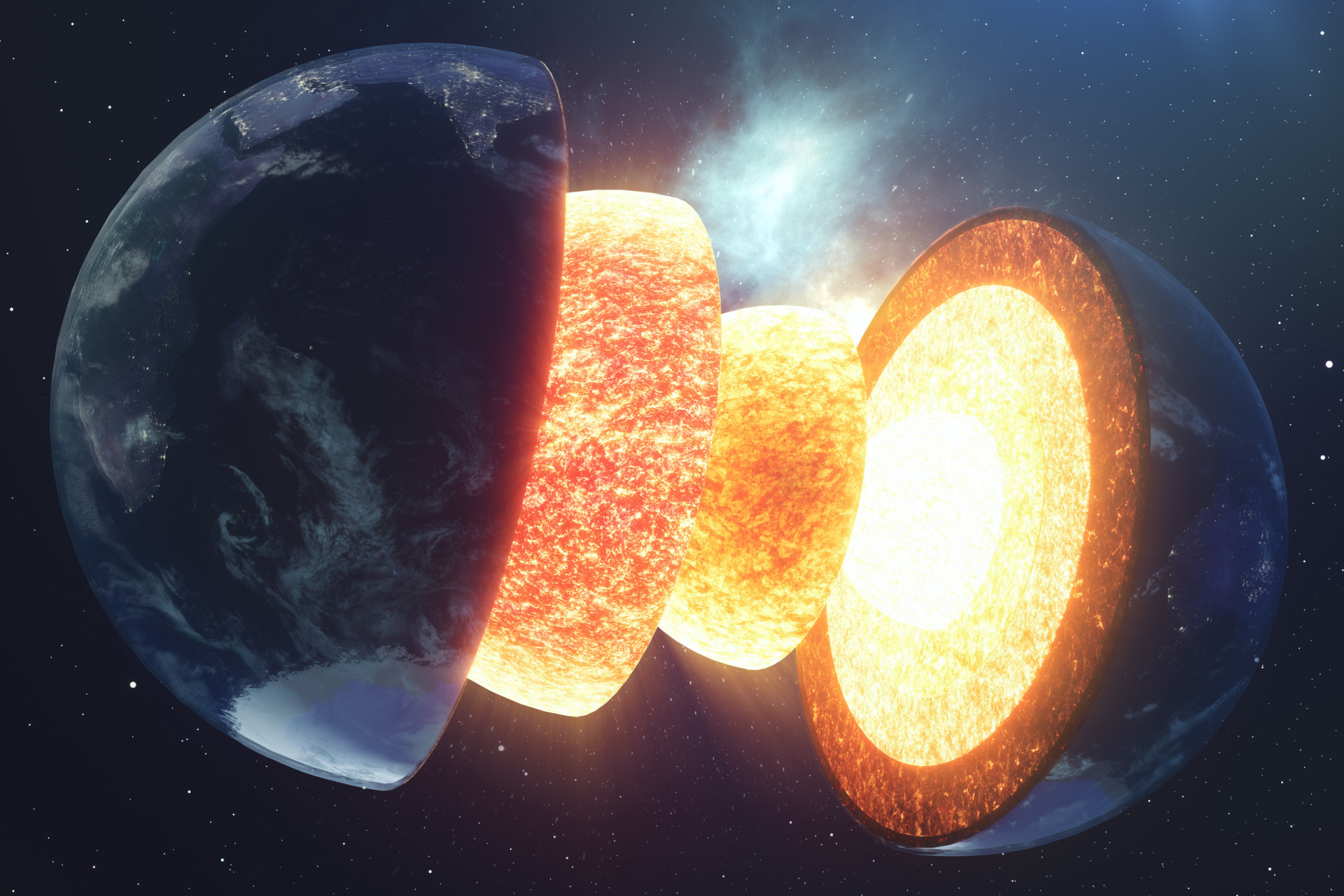 The changing shape of the Earth's inner core
