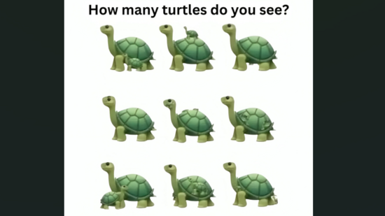 Optical illusion: Only 1% with extraordinary focus can count all the ...