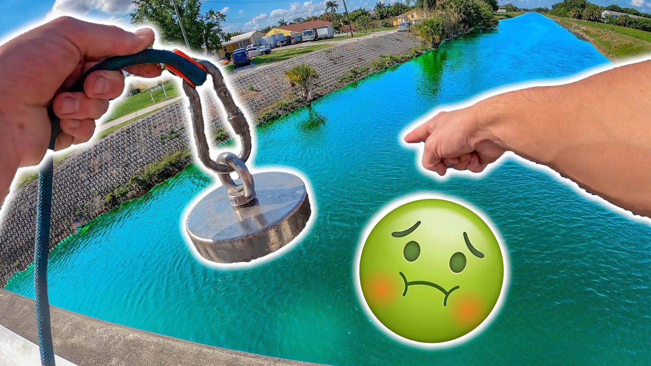 The Nastiest Canals on Earth… and We Dropped Magnets In Them