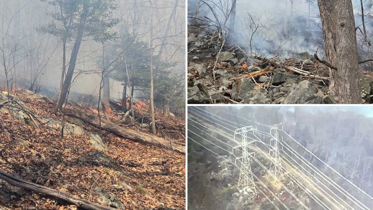 Wind-Whipped Brush Fire Scorches 19 Acres In Putnam