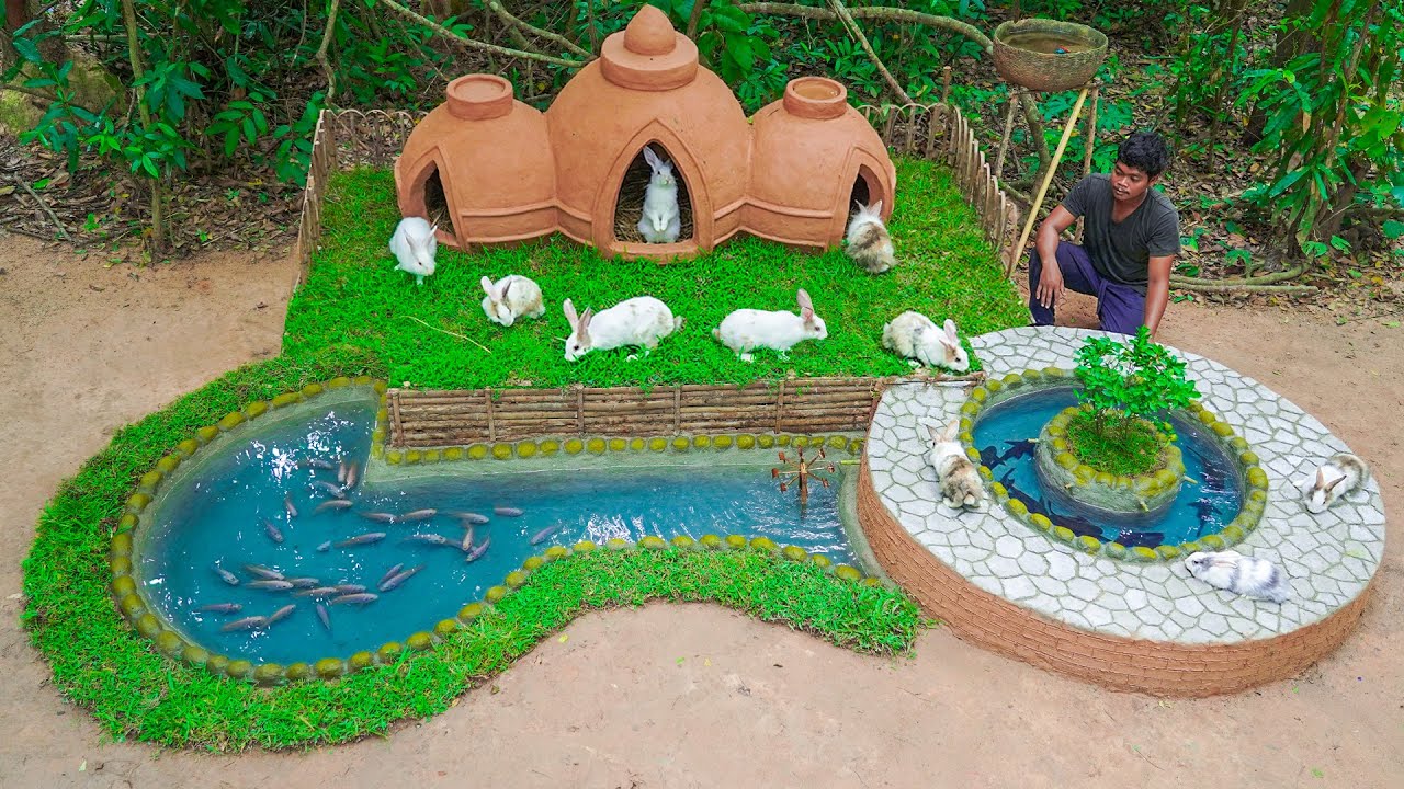 A fairytale survival wonder: a cozy hobbit home made of mud and stone ...