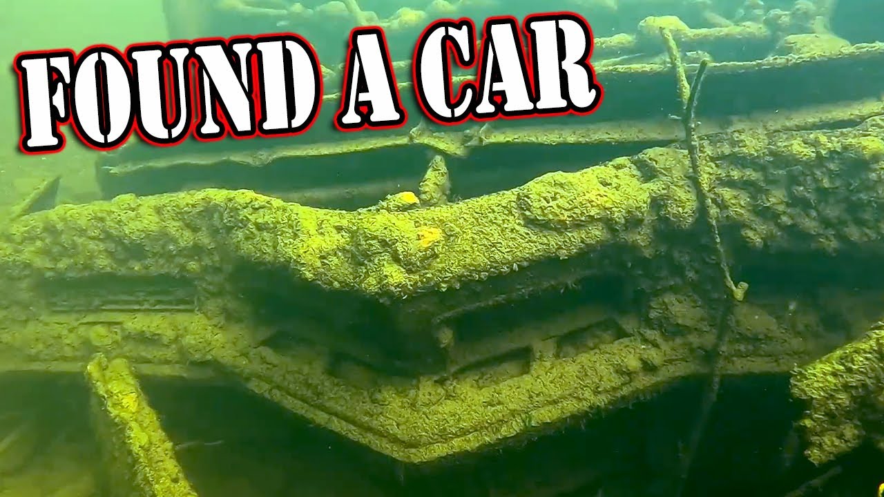 We Found An Old Car Underwater While Scuba Diving The River!