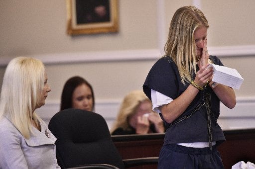 New sentencing, same result, for then 15-year-old girl in Putnam murder