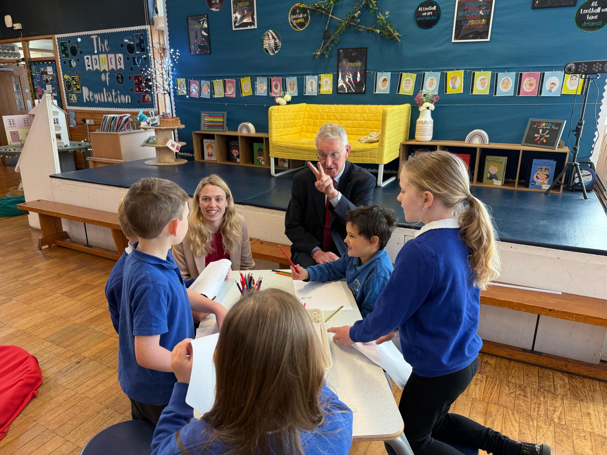 Government minister visits one of Derbyshire’s first free breakfast ...