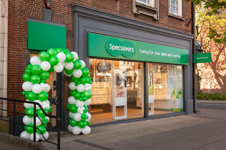 Eccles optician opens new store with grand ceremony