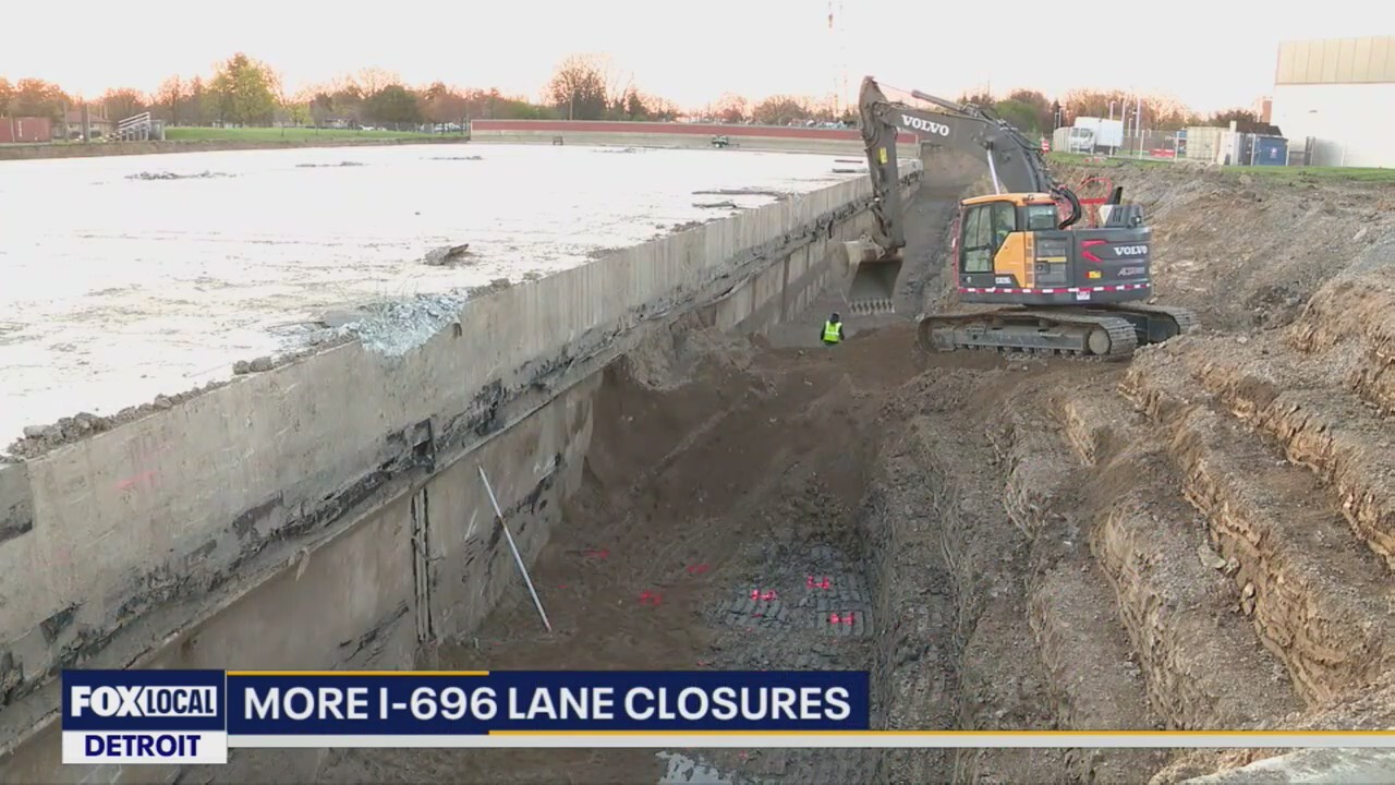 More 696 closures coming to Oakland County