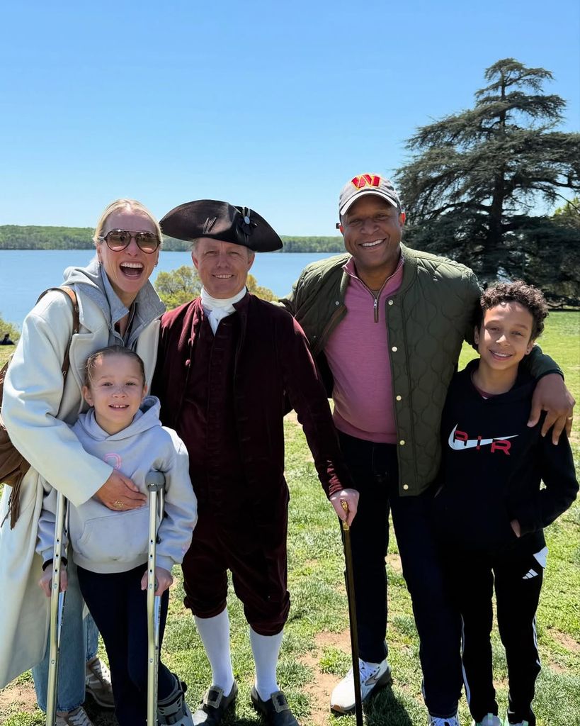 Craig Melvin's daughter's mysterious injury sparks fan reaction