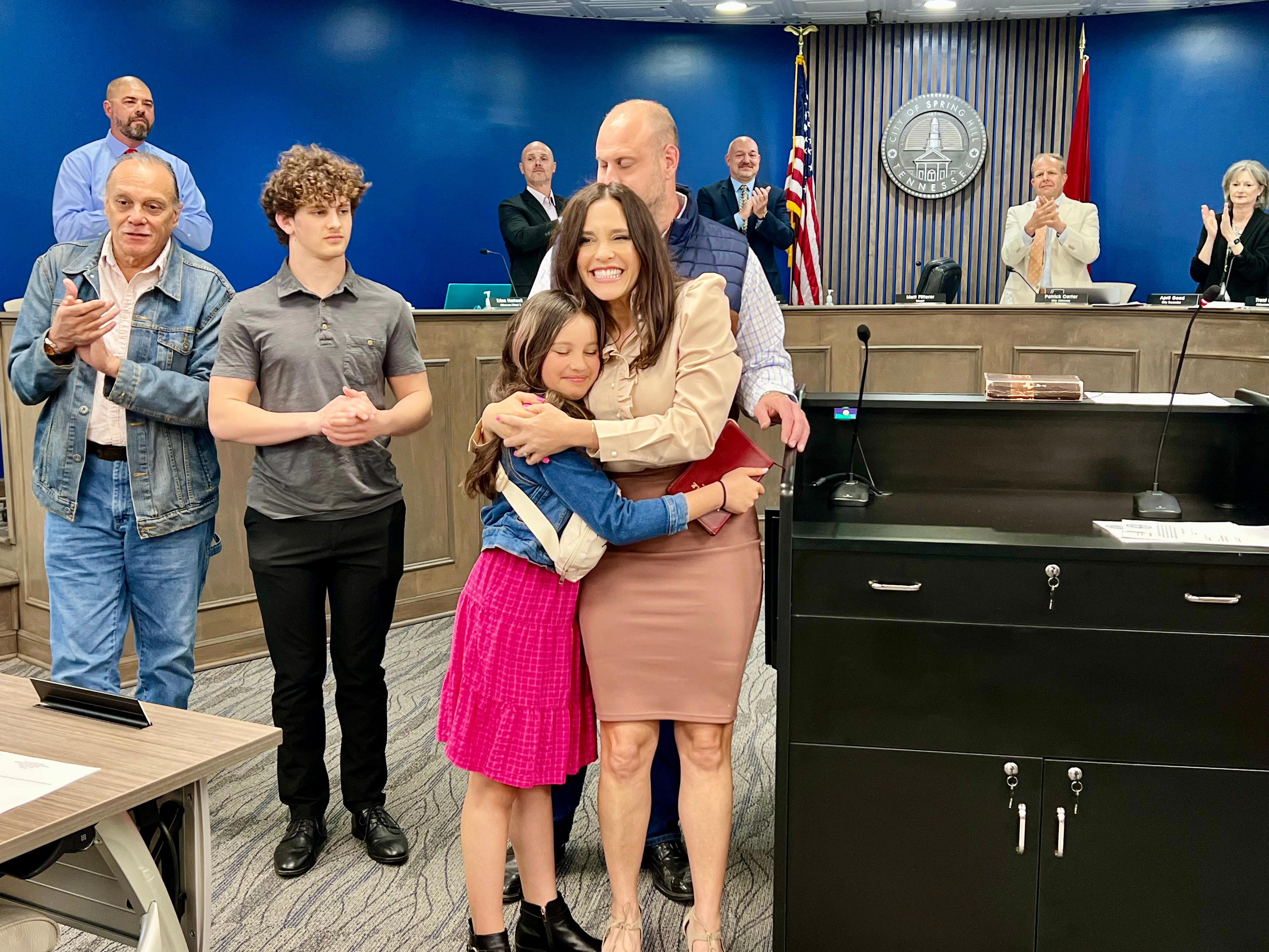 Spring Hill BOMA swears in Mayor Matt Fitterer, four new aldermen: 'Let ...