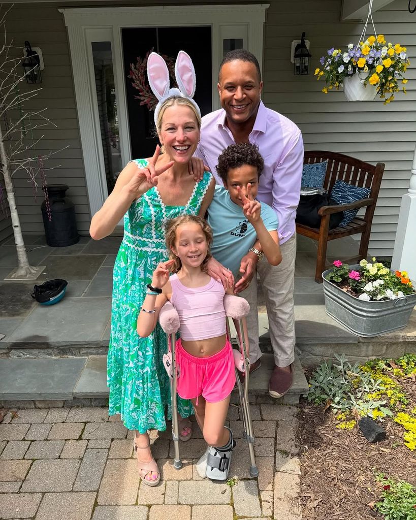 Craig Melvin's daughter's mysterious injury sparks fan reaction