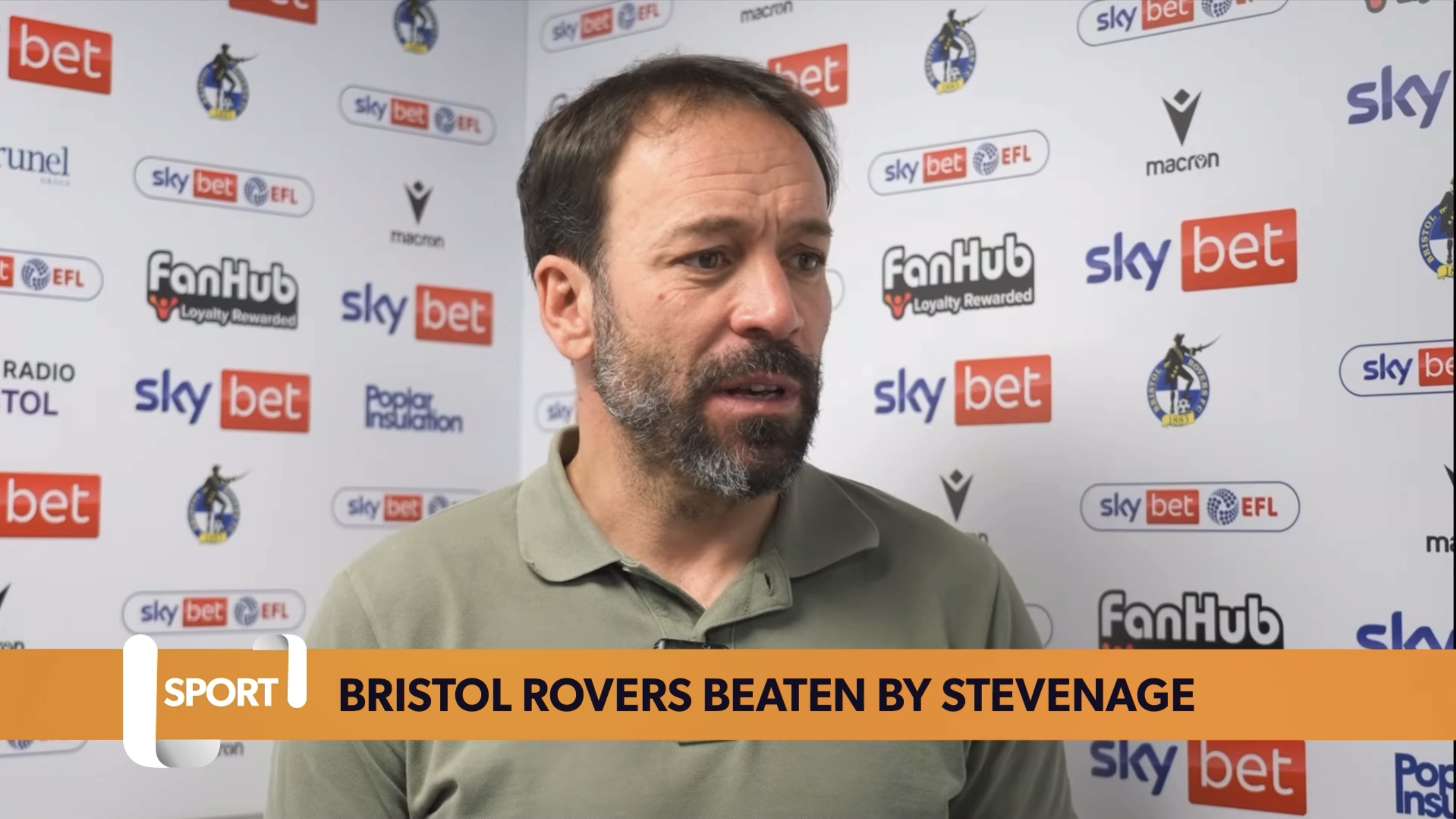 Bristol Rovers edge closer to relegation following defeat by Stevenage