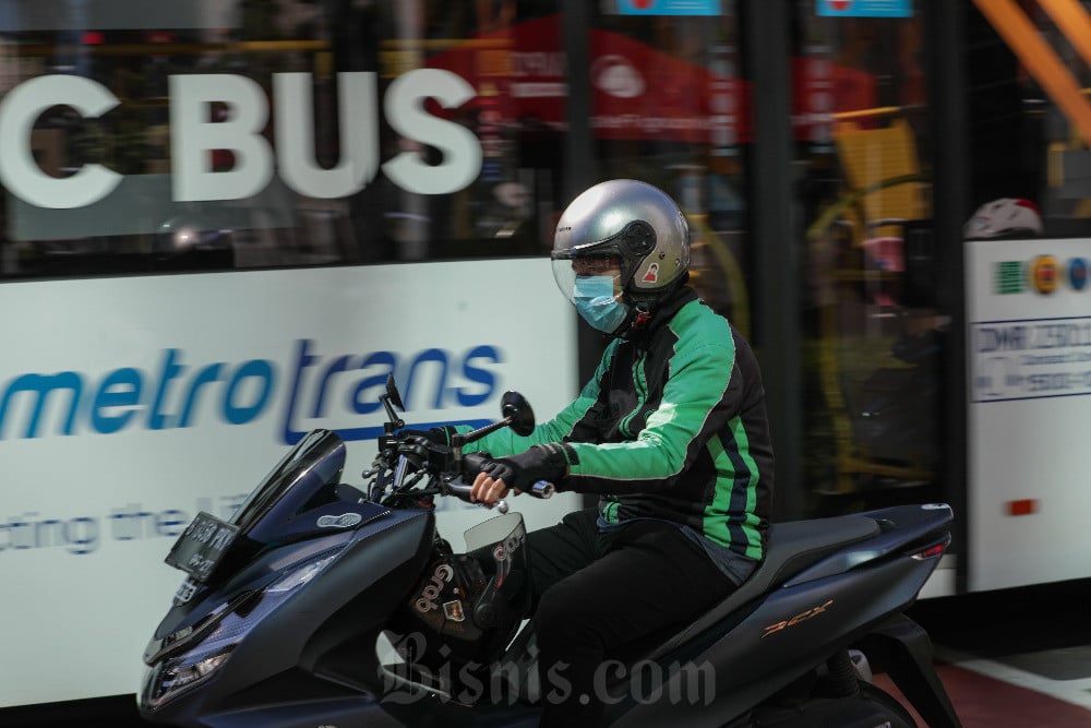 Protes Layanan Grab Hemat, Komunitas Ojol Geruduk Kantor Grab Malang