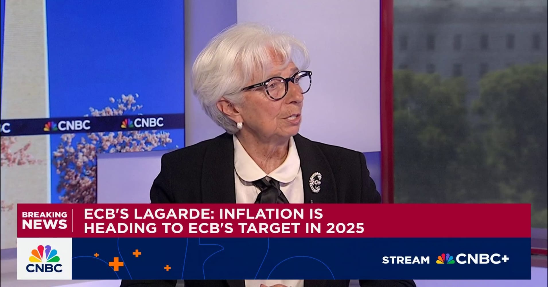 Watch CNBC's full interview with ECB president Christine Lagarde