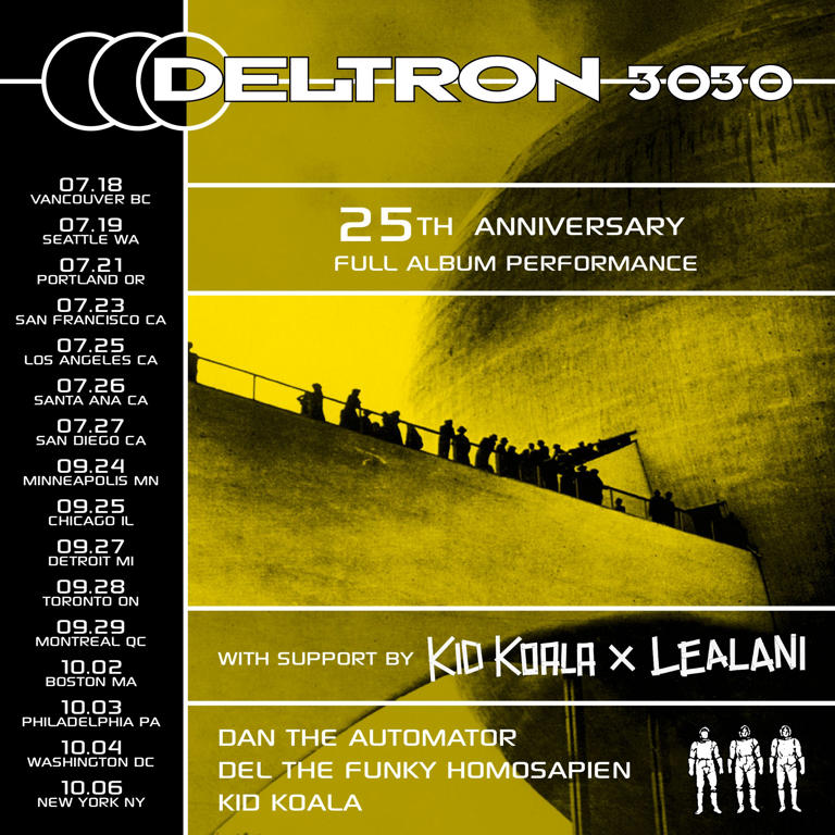 Deltron 3030 Announce Anniversary Tour