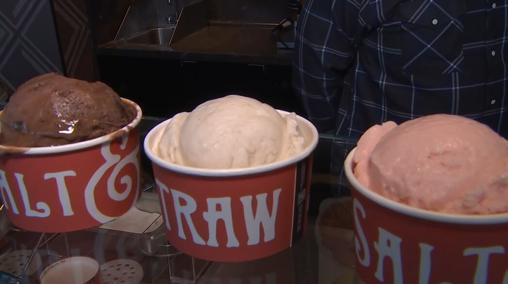 Ice cream shop uses often-wasted ingredients during Earth Month