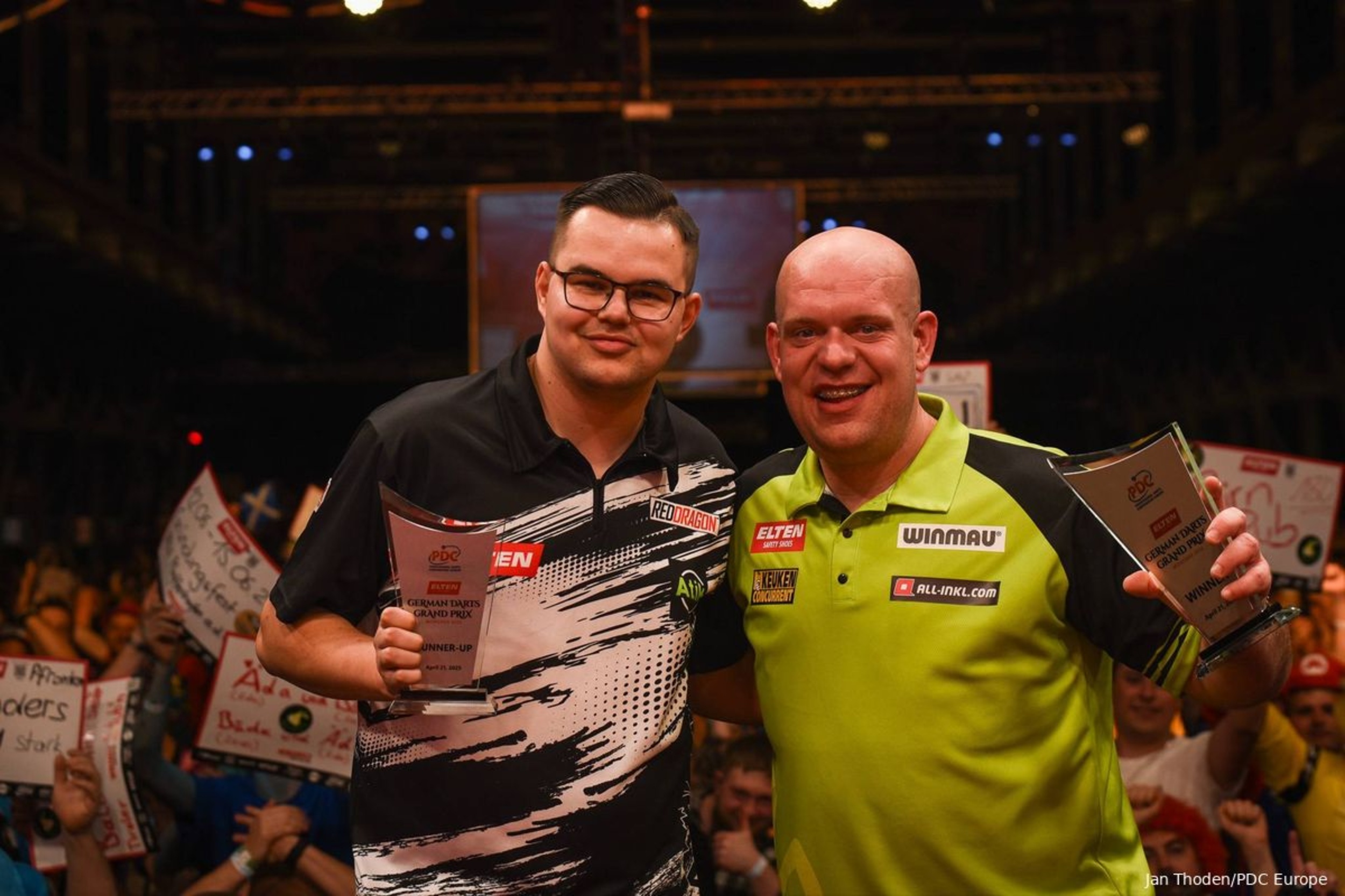 'Michael van Gerwen was the deserved winner' - Gian van Veen 'gutted ...