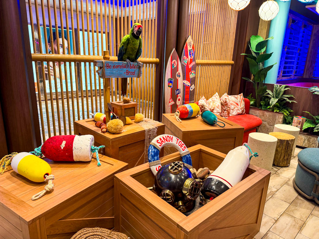 The Pesky Parrot Bar and Menus