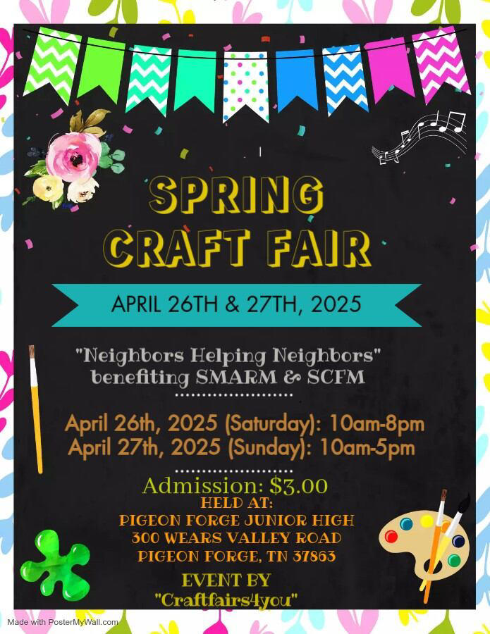 ‘Neighbors helping neighbors’ | Spring craft fair benefiting Sevier ...