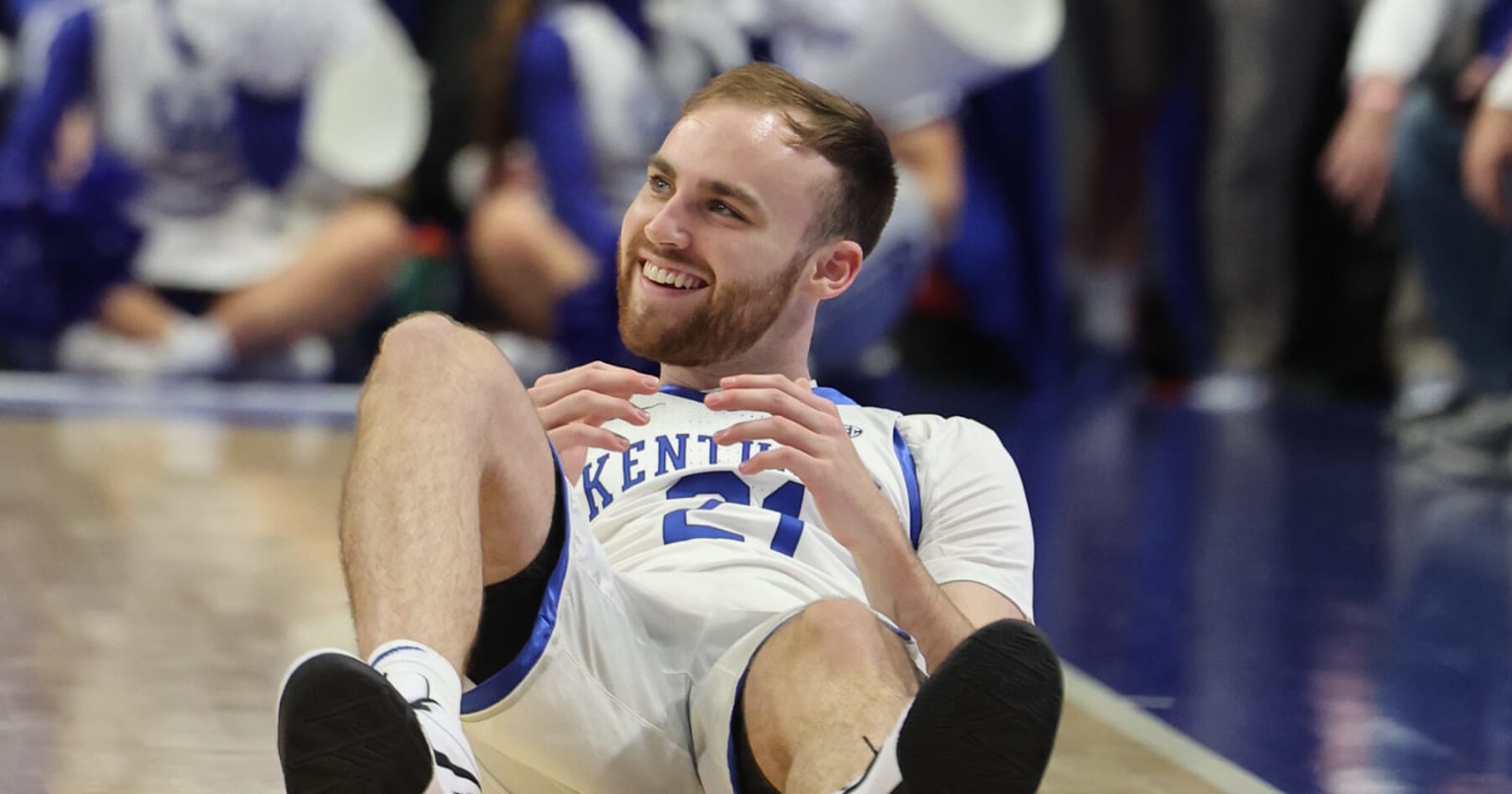 Kentucky walk-on Walker Horn is officially in the transfer portal