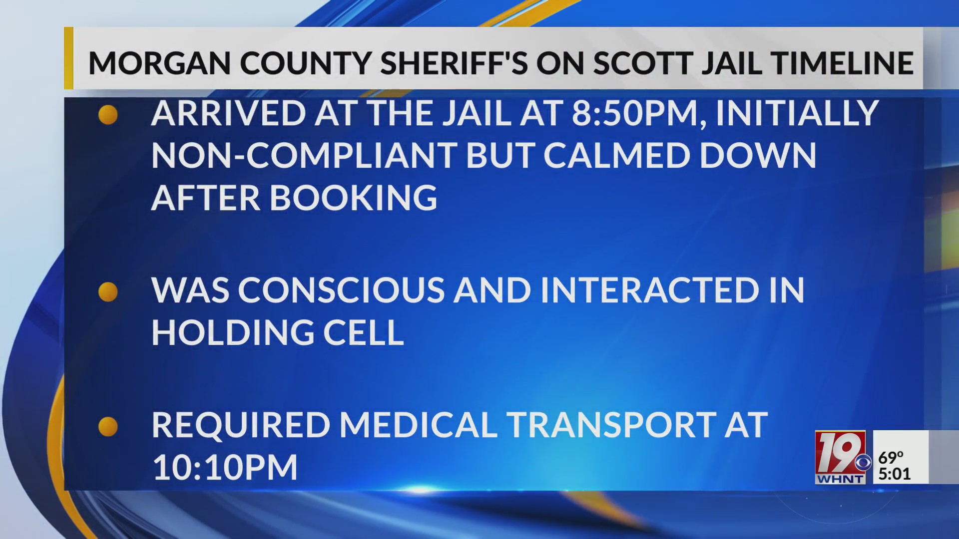 Morgan County Sheriff's On John Scott Jr Jail Timeline | April 22, 2025 ...