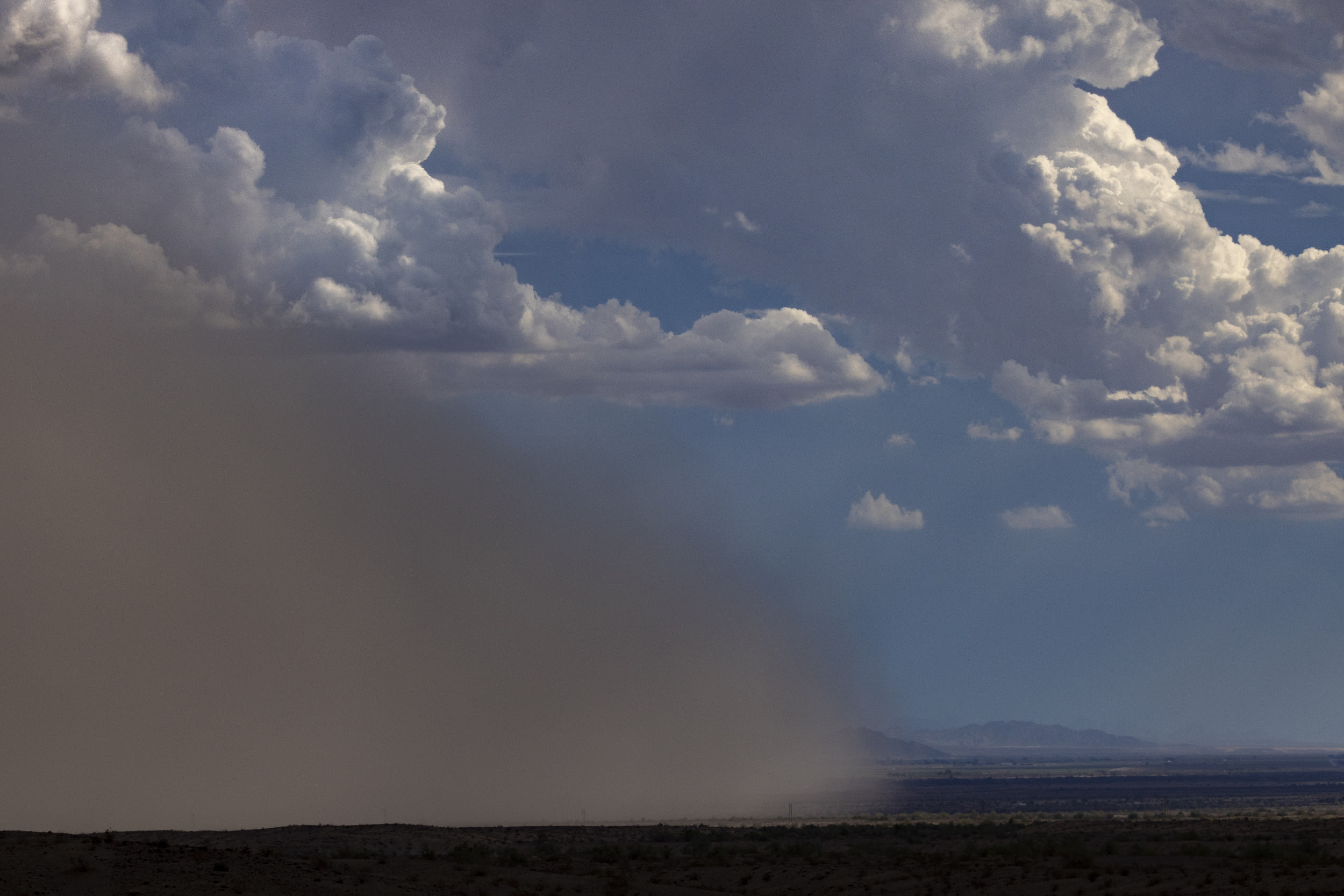 Massive Dust Storm Seen From Space