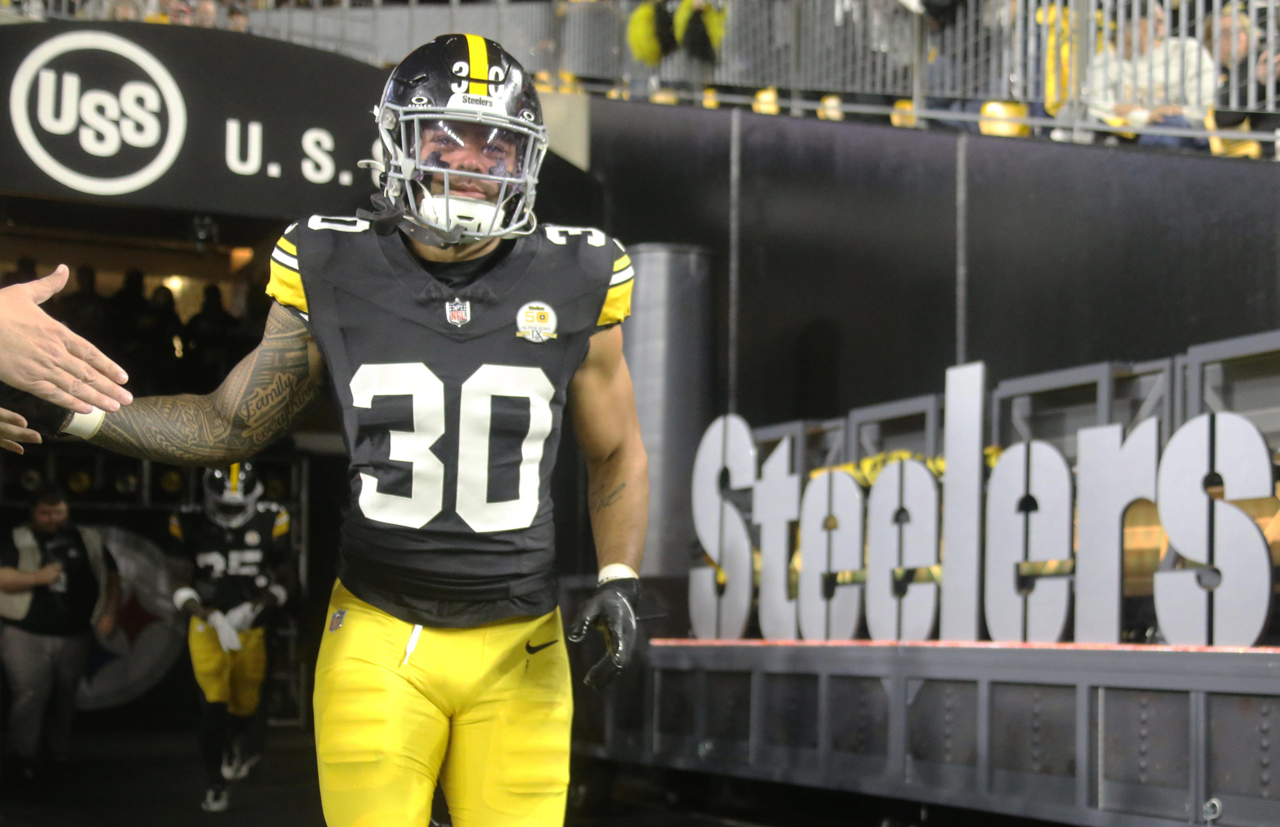 Steelers' Jaylen Warren signs RFA tender days before NFL Draft