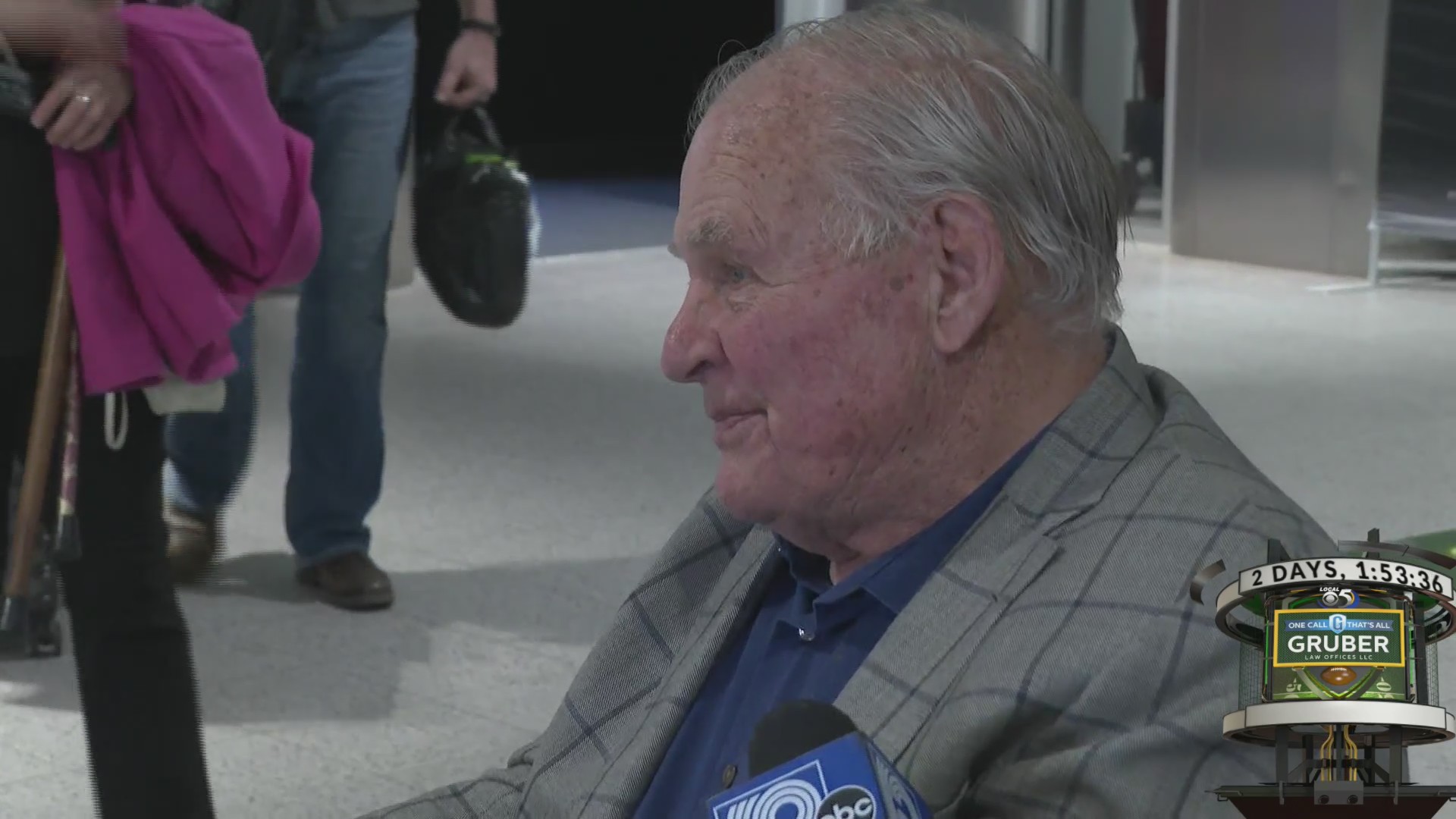 Packers legend Jerry Kramer arrives with draft prospects in Green Bay