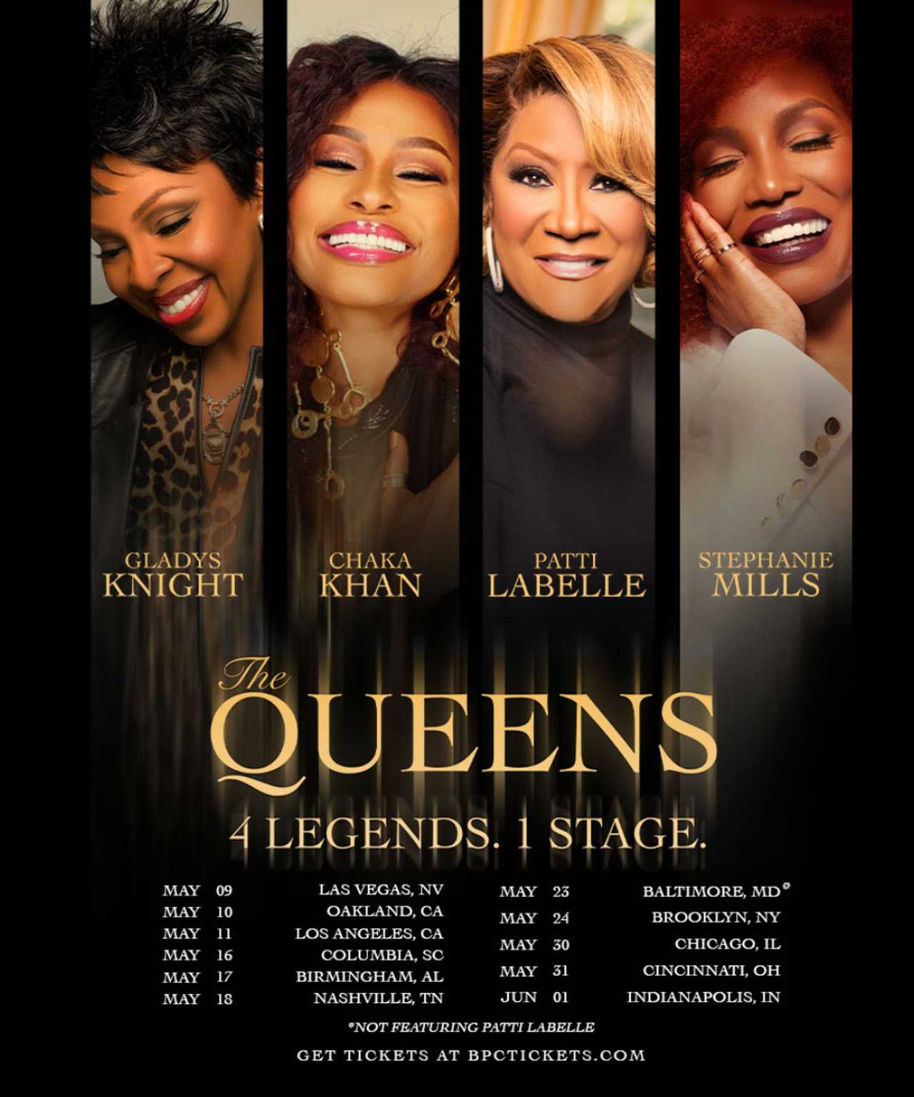 Four Legends, One Stage: The Queens Tour Brings R&B Royalty To The ...