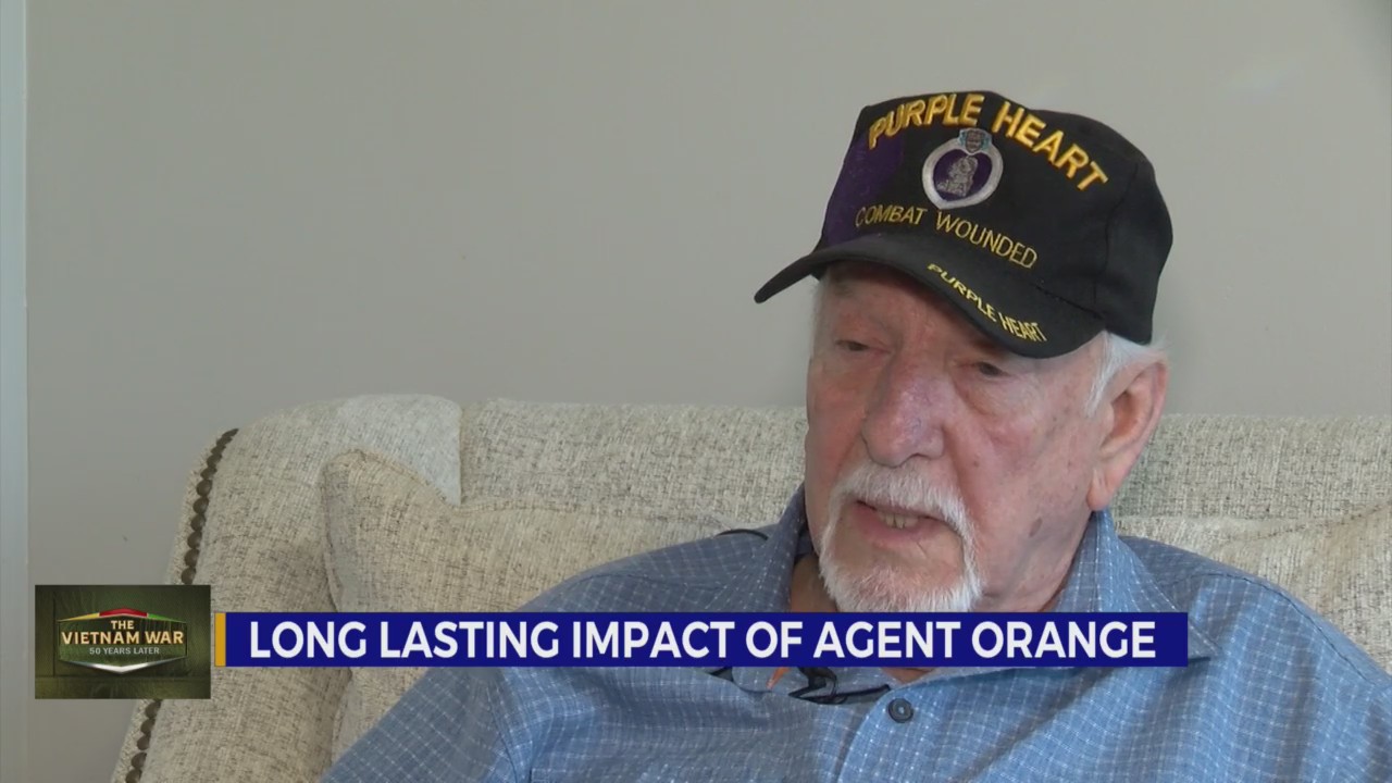 Vietnam Veteran battles effects of Agent Orange decades after coming home