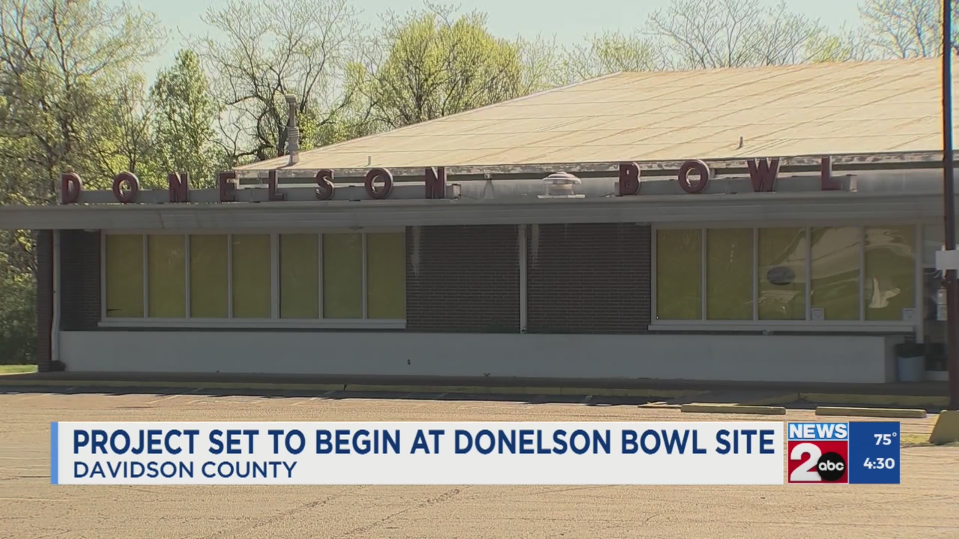 Project set to begin at Donelson Bowl site