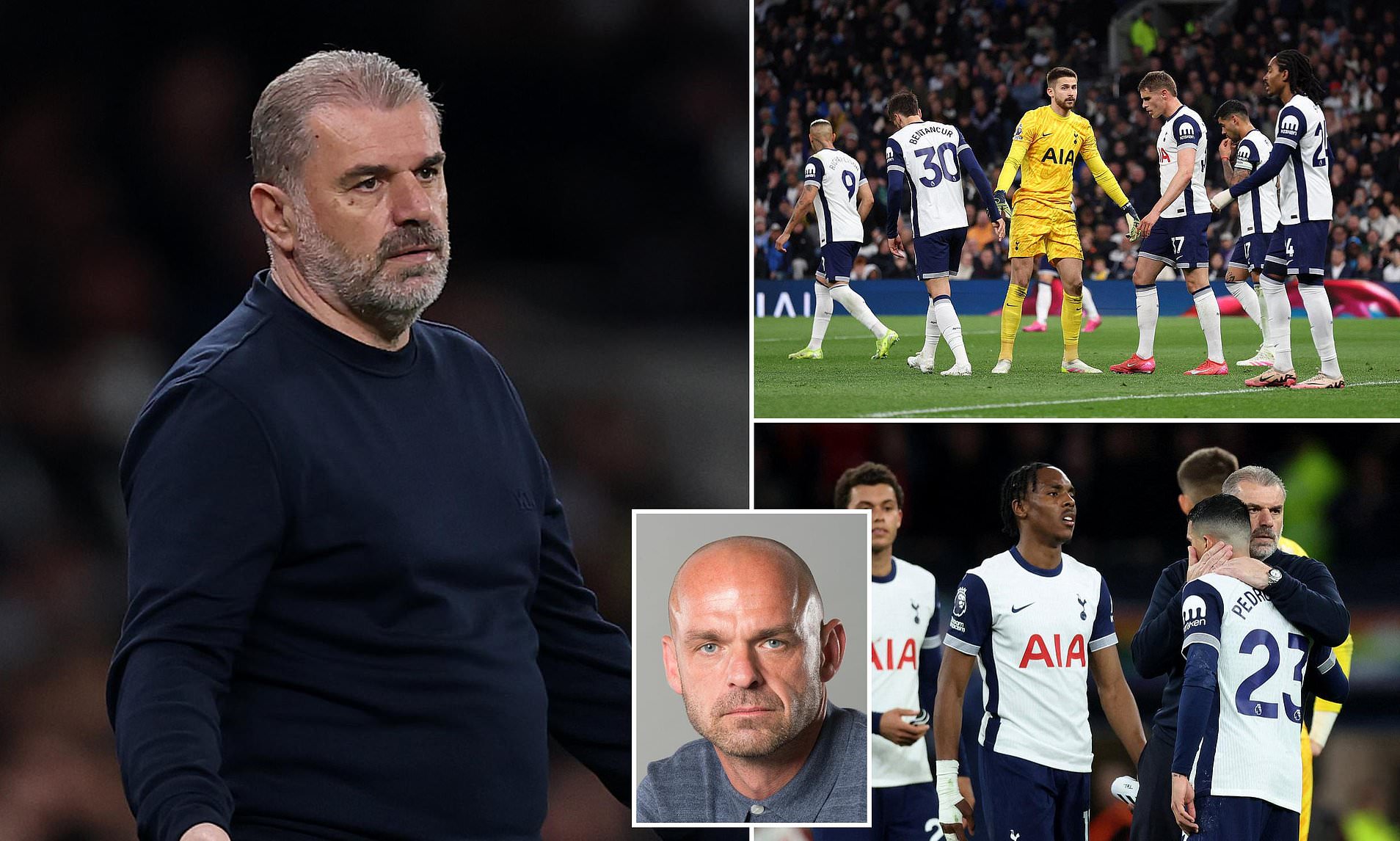 Tottenham don't go into games with a defensive plan under inflexible ...