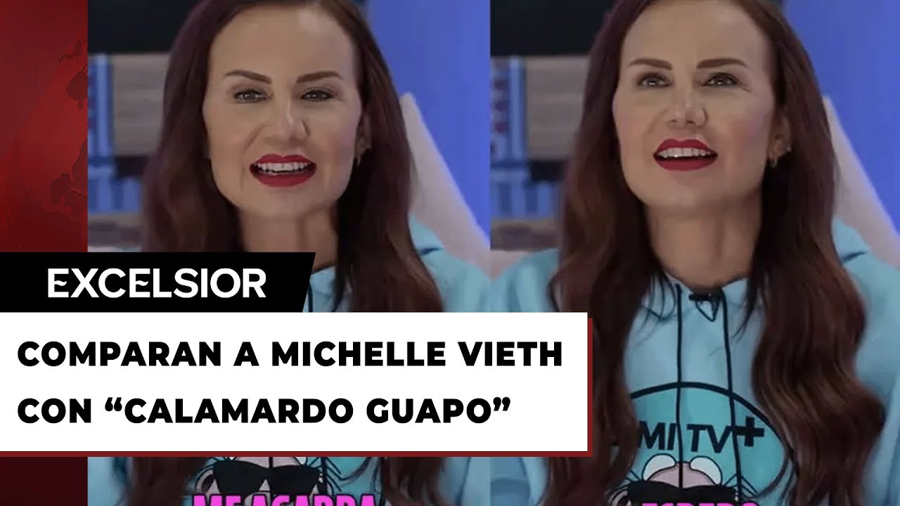 ¿Es Calamardo Guapo? Nuevo rostro de Michelle Vieth causa revuelo por ...