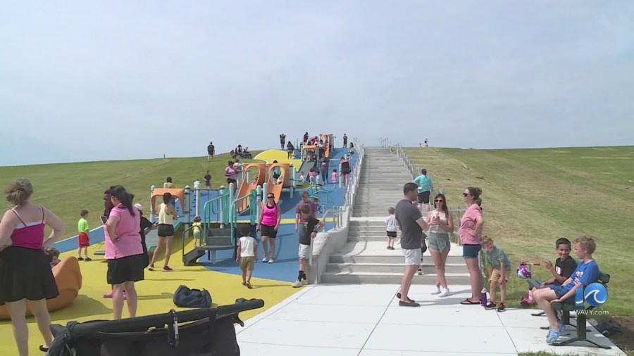 New playground addition opens at Mount Trashmore