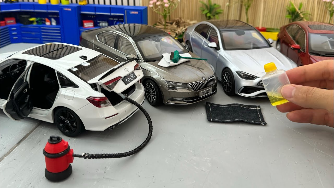 Cleaning and Vacuuming My Diecast Model Cars