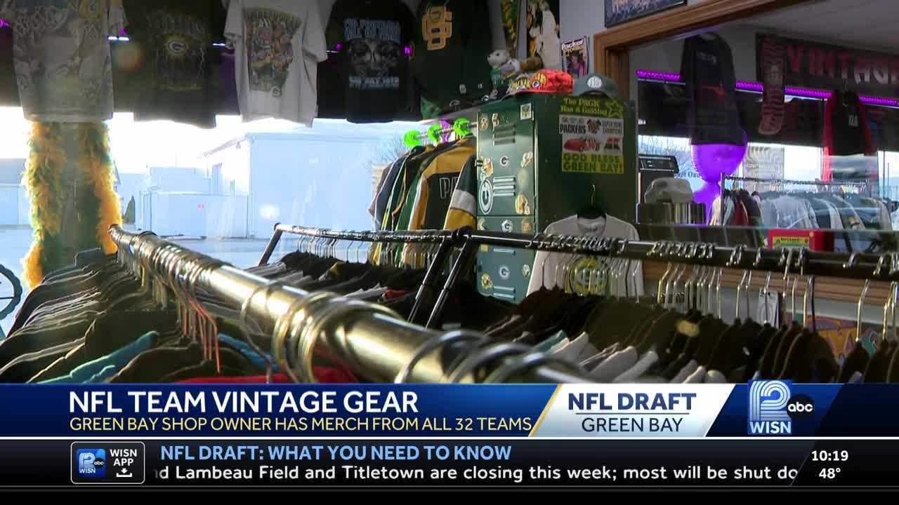 NFL memorabilia fills this must-visit Green Bay vintage shop