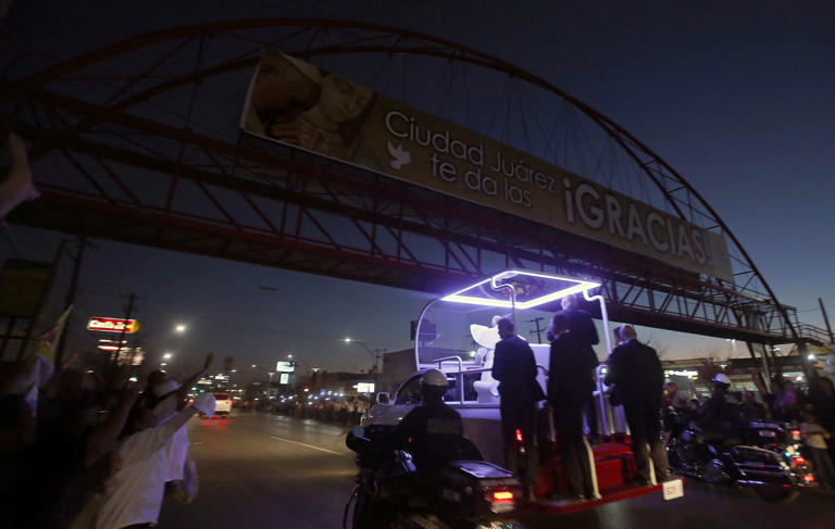 Border honors legacy of Pope Francis