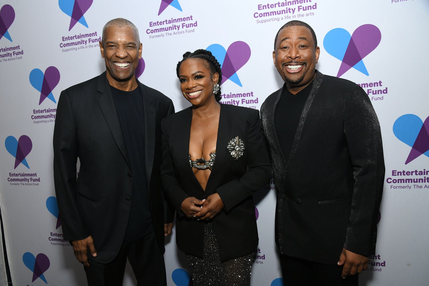 Denzel Washington, Kandi Burruss, And More Attend The Entertainment ...