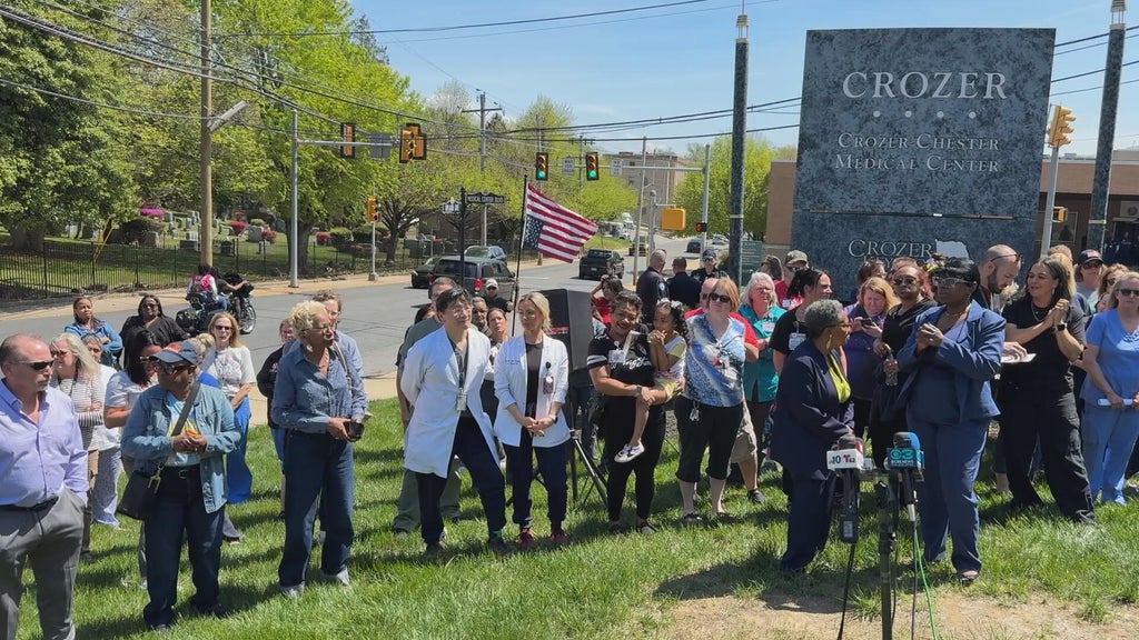 Crozer Health workers demand Pennsylvania hospitals stay open after ...