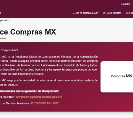 Ya está en línea Compras MX, el nuevo portal de contrataciones públicas que sustituye a Compranet