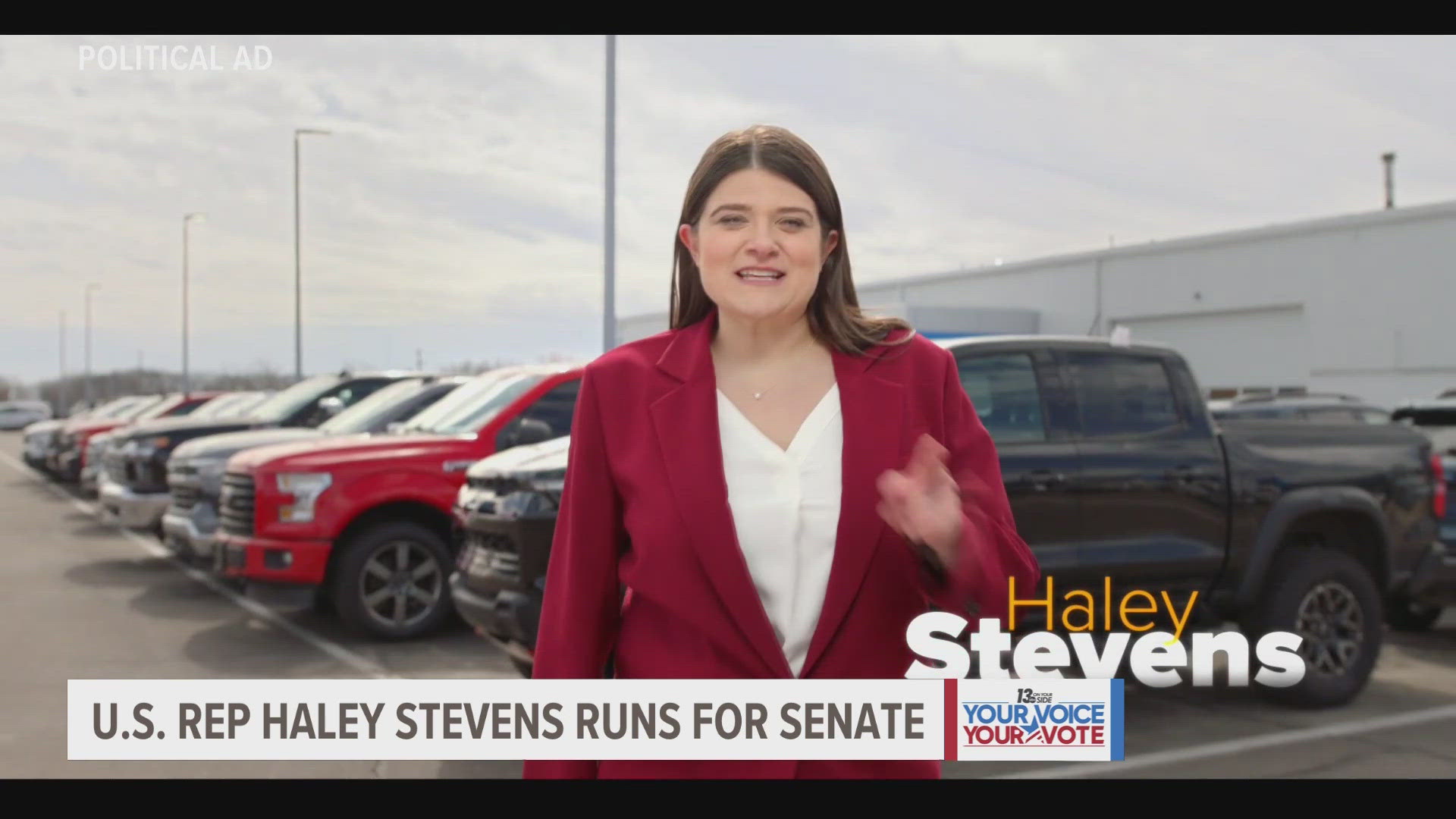 Rep. Haley Stevens joins US Senate race