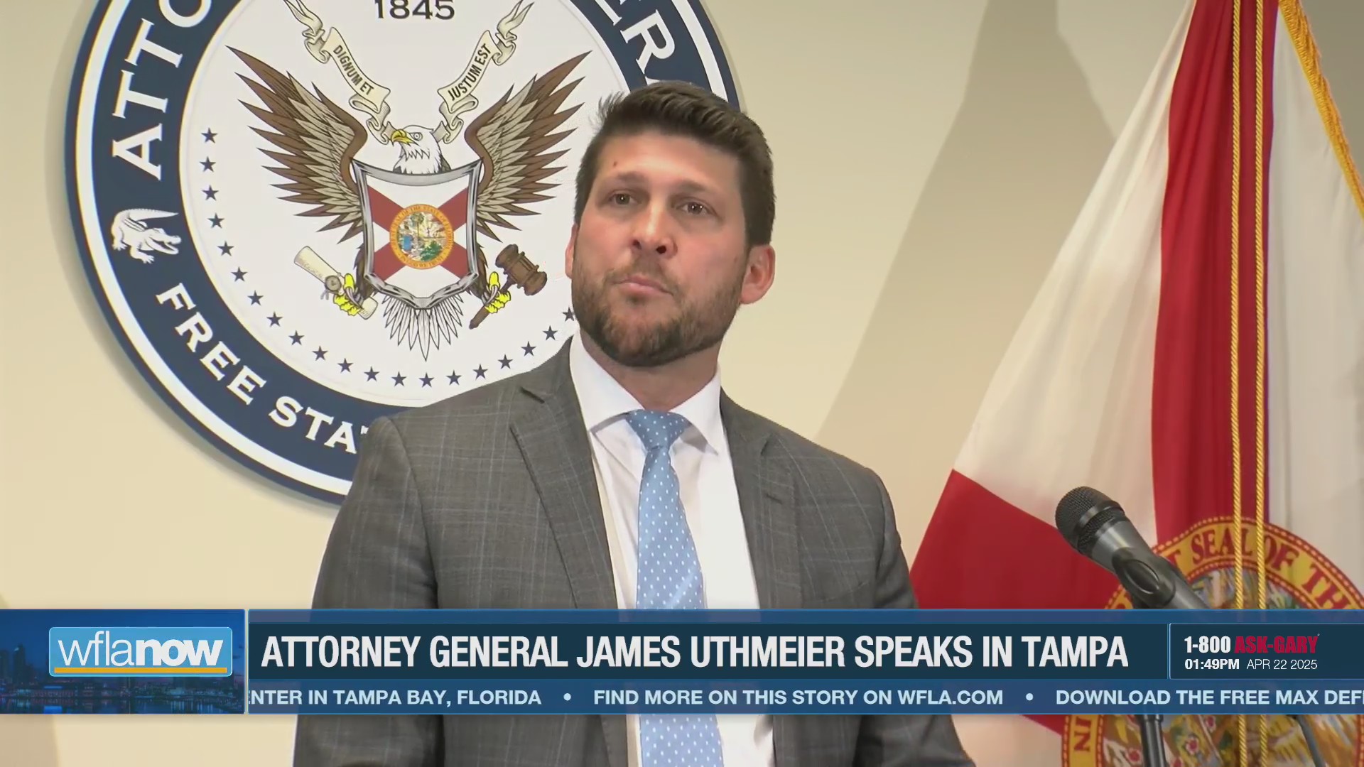 Attorney General James Uthmeier announces lawsuit against Snapchat