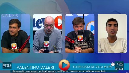 Diario Deportivo - Valentino Valeri - 22 abril